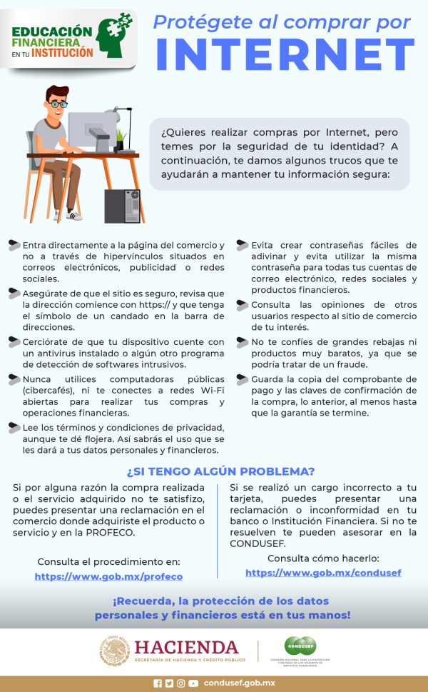 Protégete al comprar por internet – Caja CGV